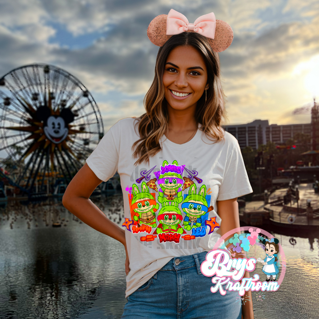 Labubu Ninja Turtles – Brys Kraftroom