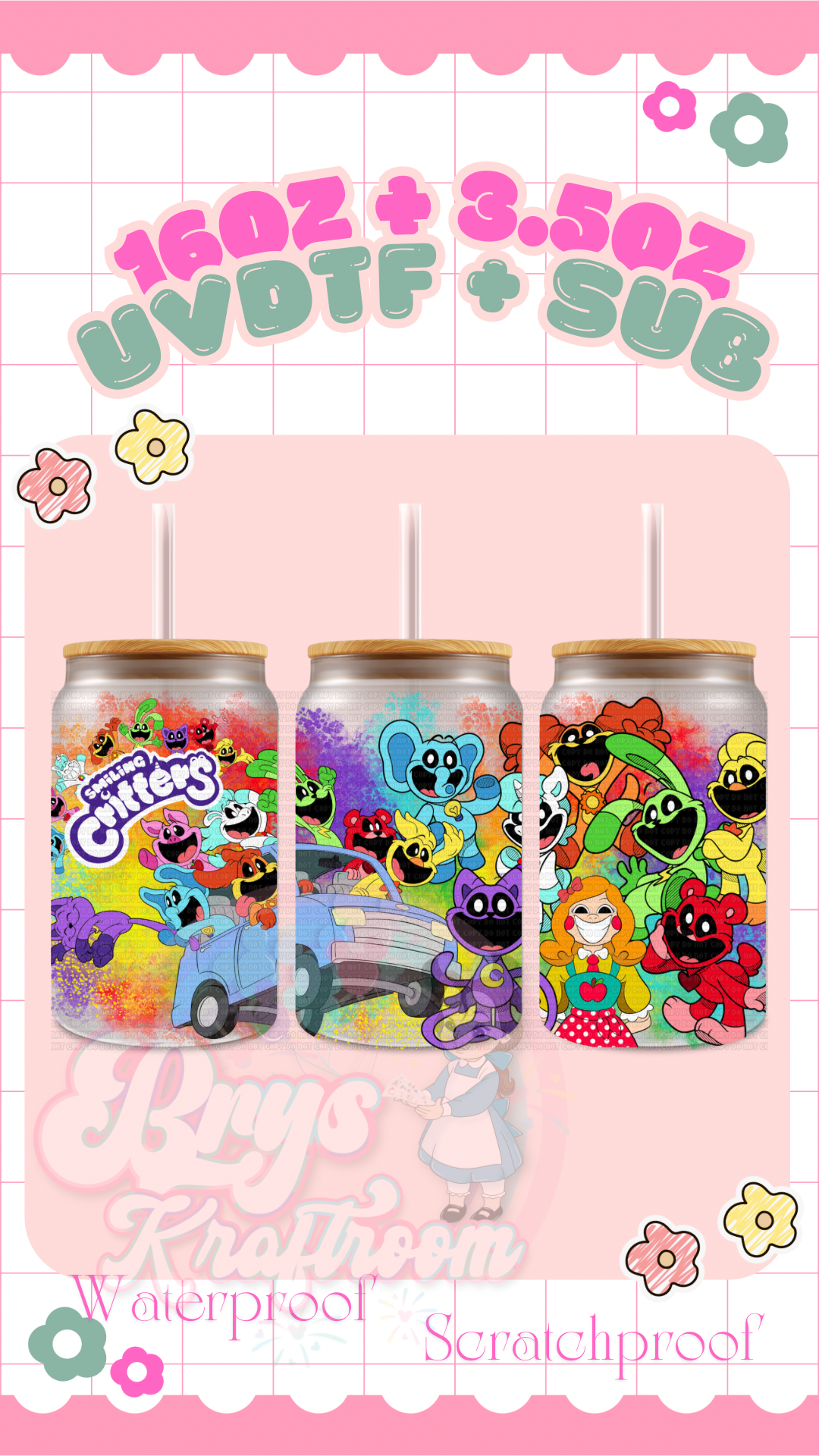 Smiling Critters (Car) *SHOP EXCLUSIVE* – Brys Kraftroom