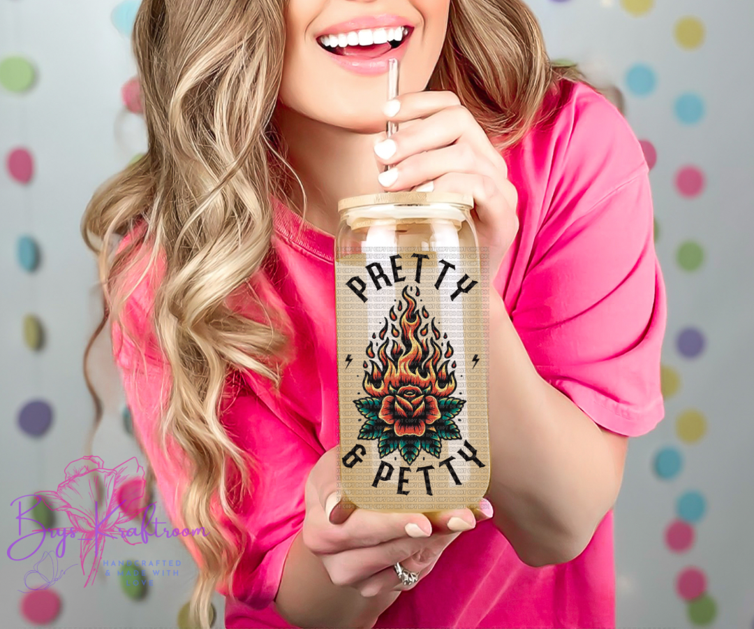 Pretty + Petty UV DTF DECAL – Brys Kraftroom