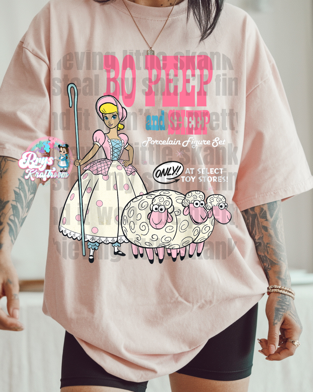 Bo Peep + Sheep – Brys Kraftroom